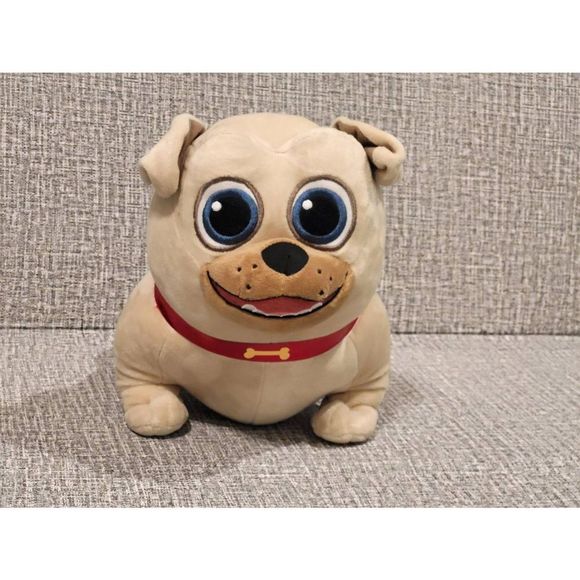 Disney | Toys | Disney Puppy Dogpals Plush Rolly Pug Stuffedanimal Good ...